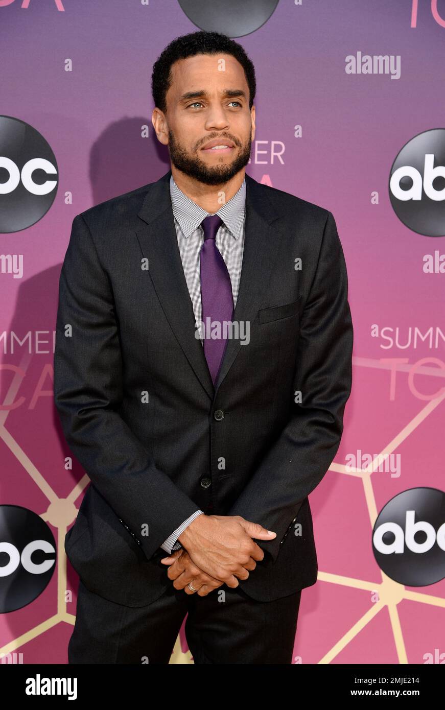Actor Michael Ealy poses at the ABC Television Critics Association ...