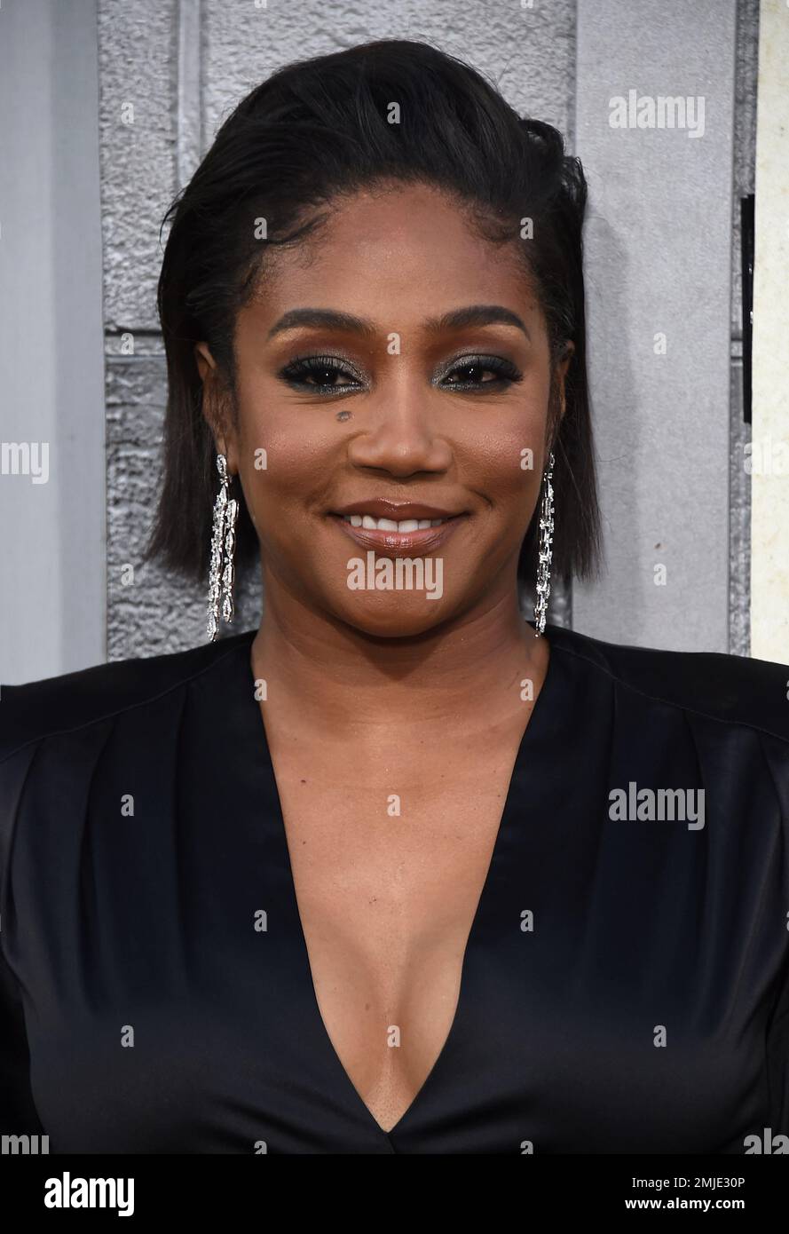 Tiffany Haddish arrives at the world premiere of "The Kitchen" at the ...