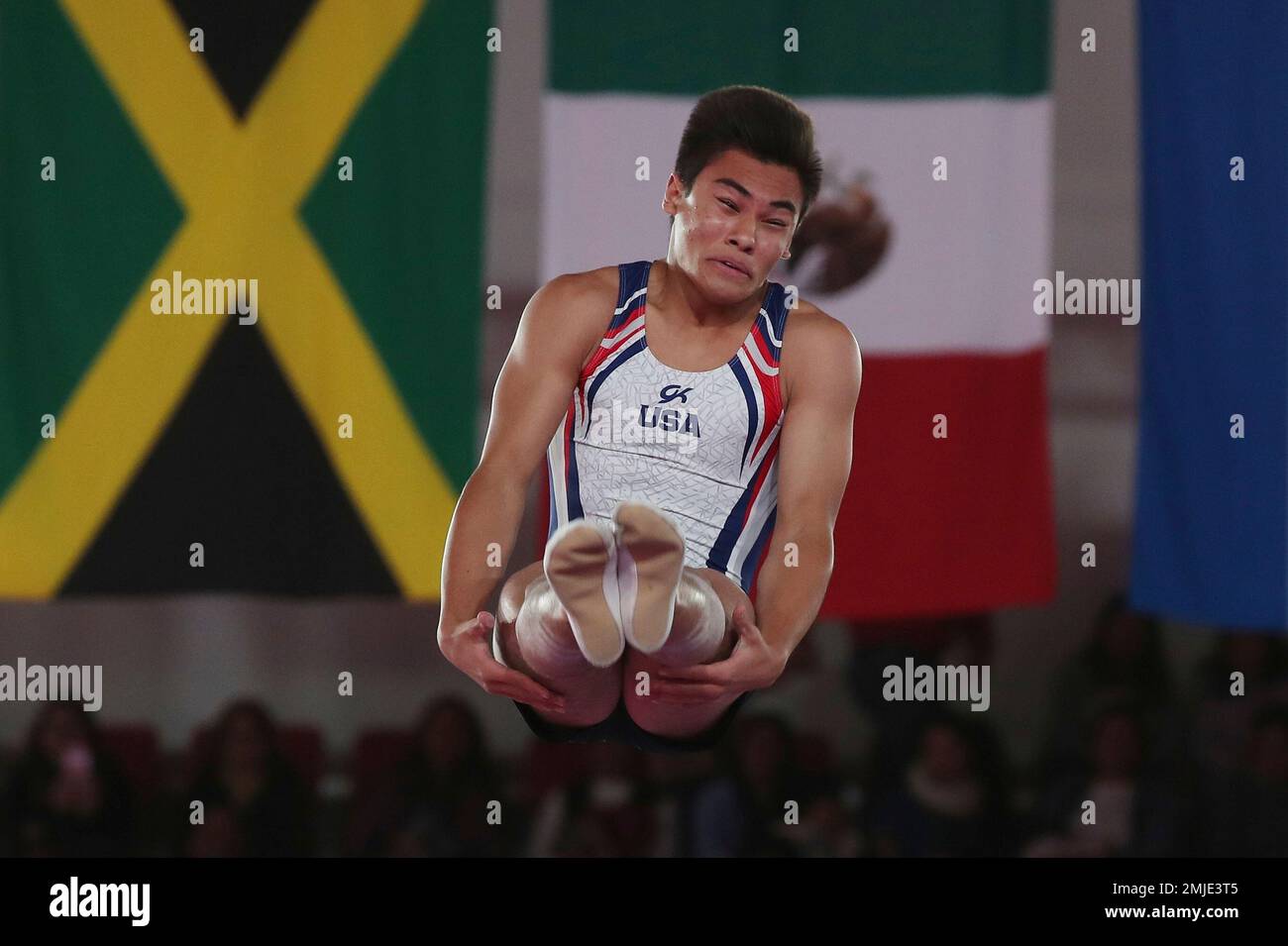 Ruben Padilla of the United States competes to win the bronze in men's ...