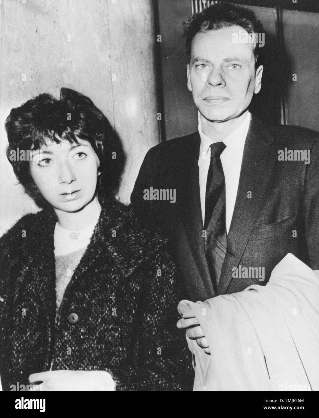 Charles Van Doren and his wife Gerry leave Special Sessions Court in ...