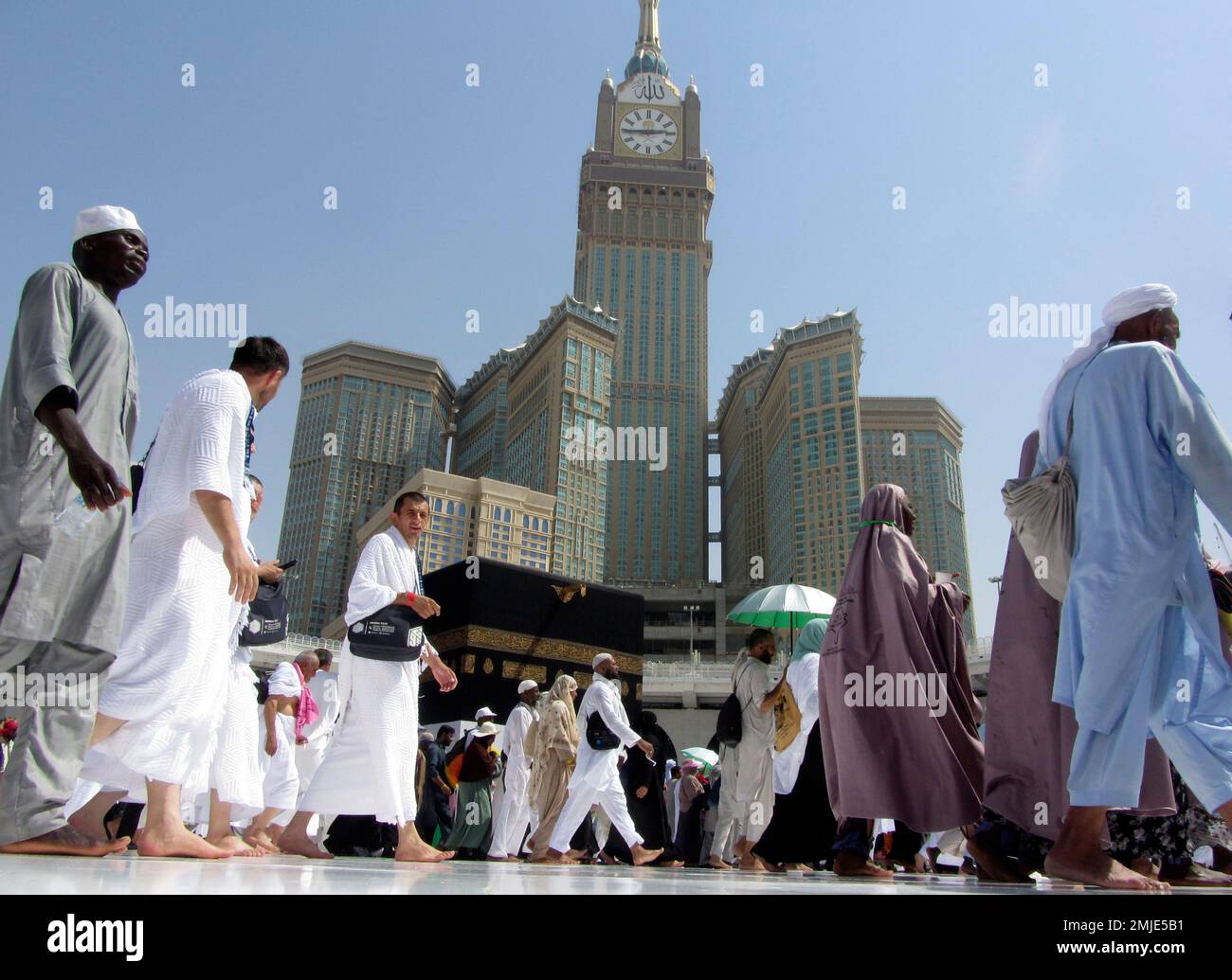 The tallest clock tower in the world with the world's largest clock ...