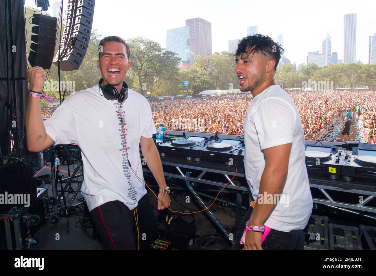 Joe Depace and Andrew Fedyk of Loud Luxury perform on day three of ...