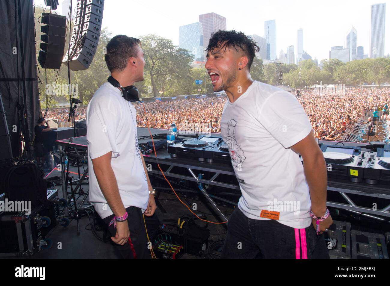 Joe Depace and Andrew Fedyk of Loud Luxury perform on day three of ...