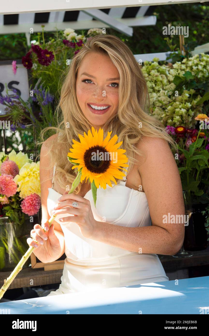 Model Camille Kostek attends Bella Magazine's 7th annual White Party at ...