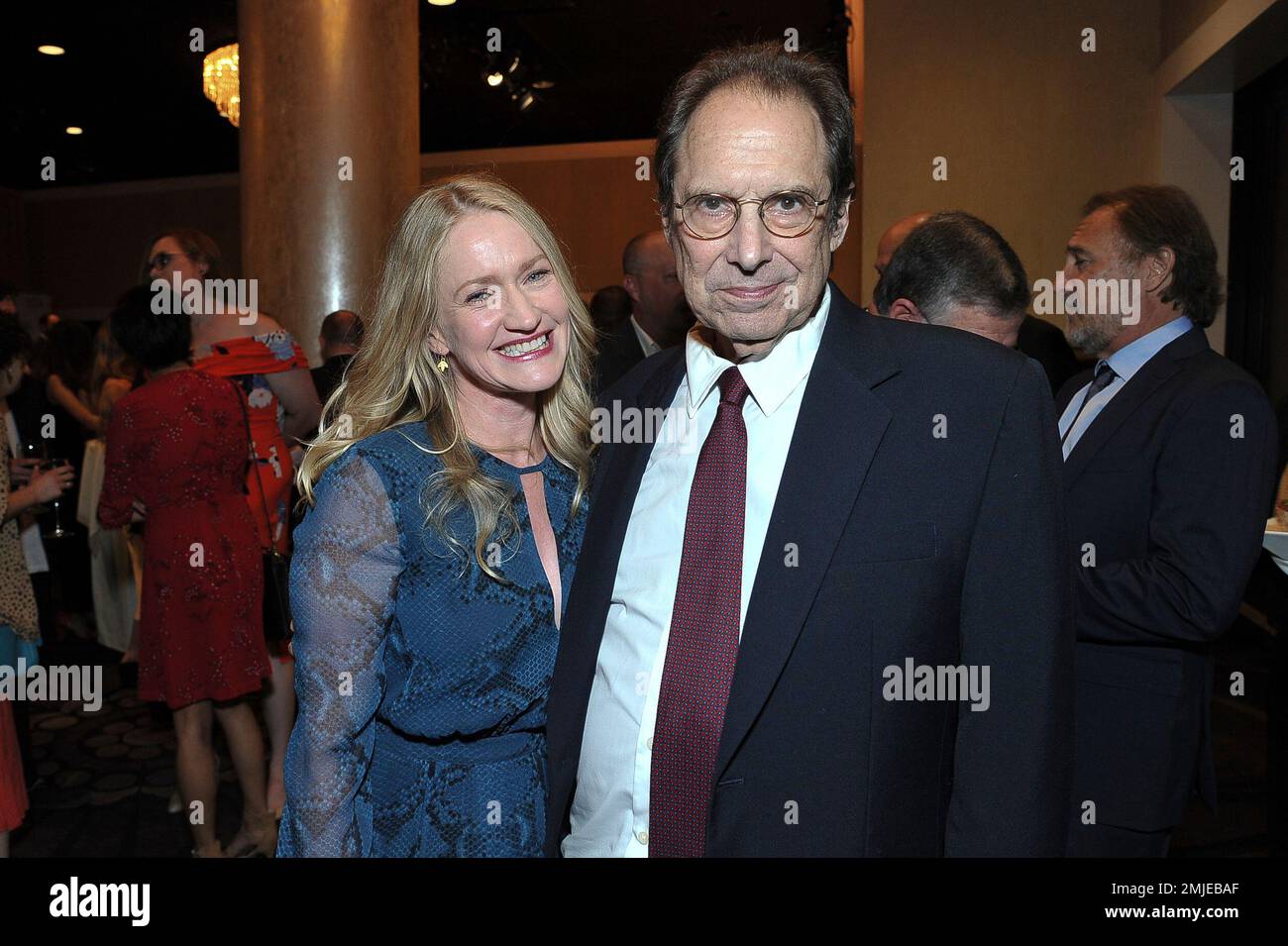 Paula Malcolmson, left, and David Milch attend the 35th annual TCA ...