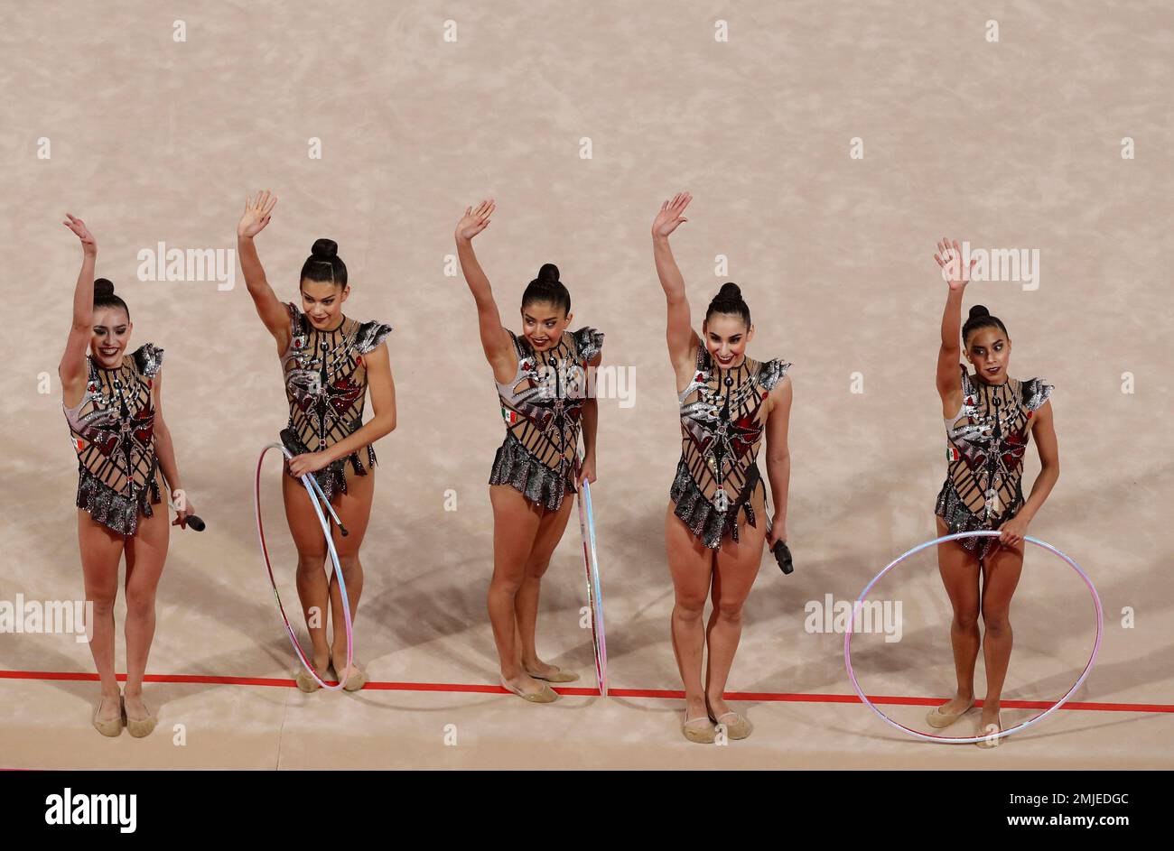 Mexico's Ana Galindo, Adriana Hernandez, Milred Maldonando, Britany ...