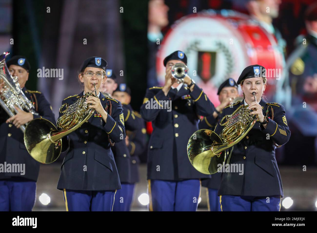 U.S. Army Sgt. 1st Class Miriam Cornett, left, and Sgt. 1st Class Leah ...