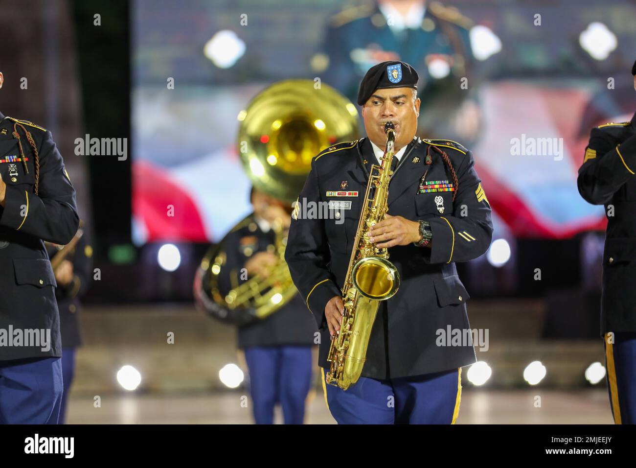 U.S. Army Sgt. Carlos Morales, assigned to the 1st Infantry Division ...
