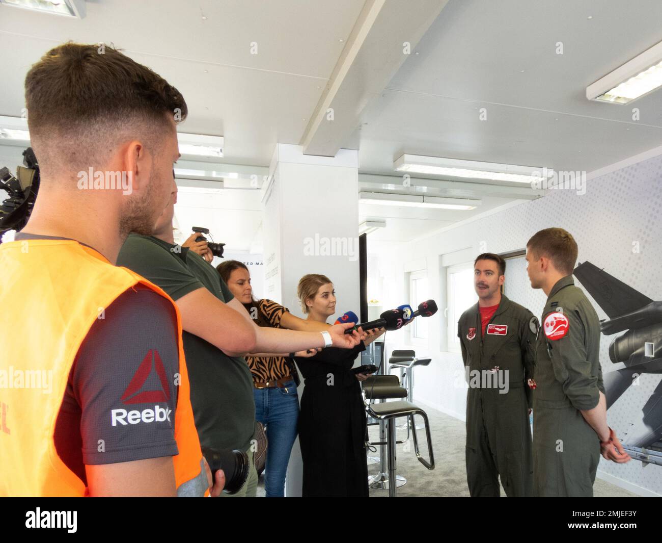 U.S. Air Force F-22 Raptor pilots assigned to the 90th Expeditionary ...