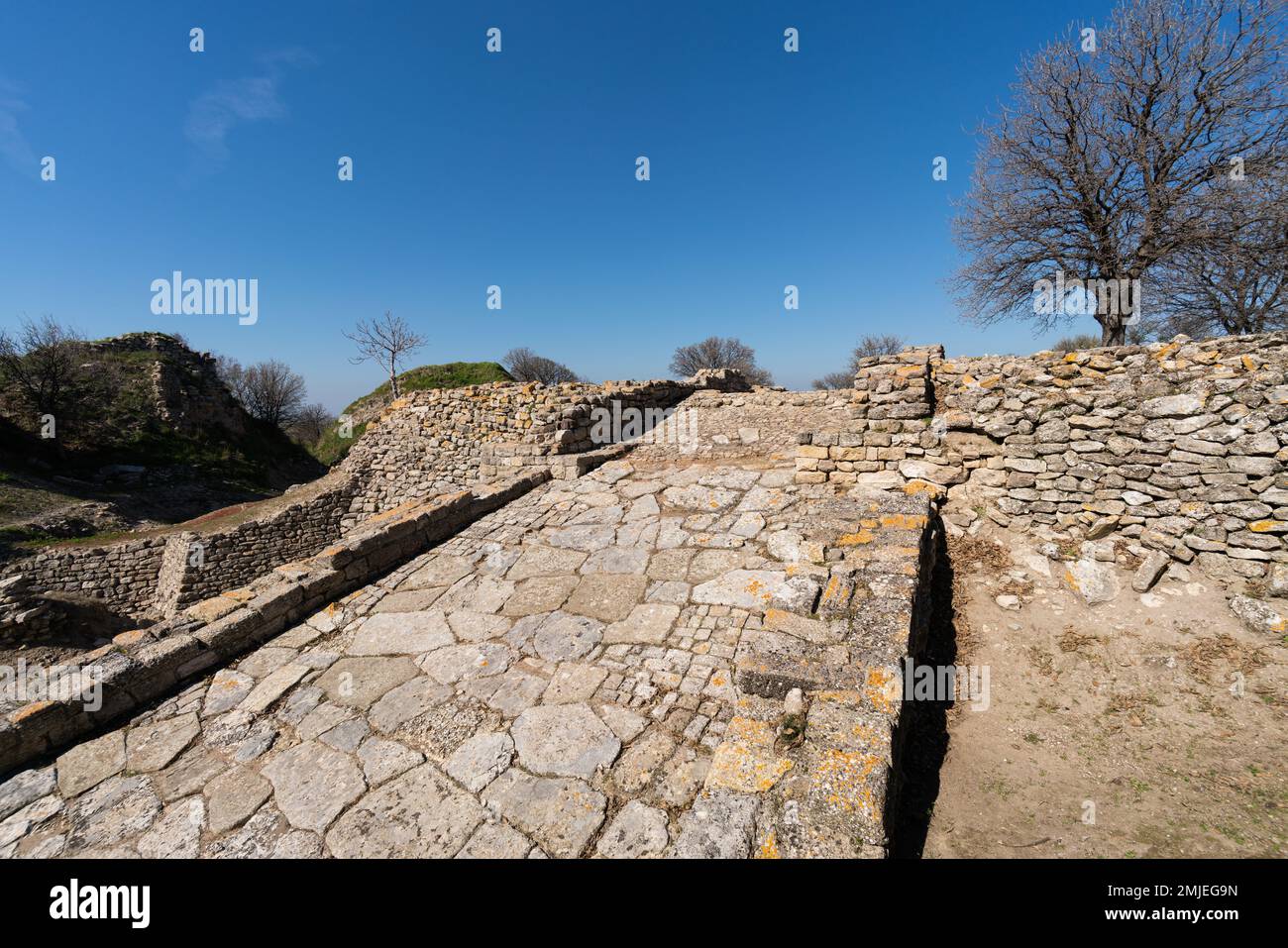 The archaeological sites of Troy Stock Photo - Alamy