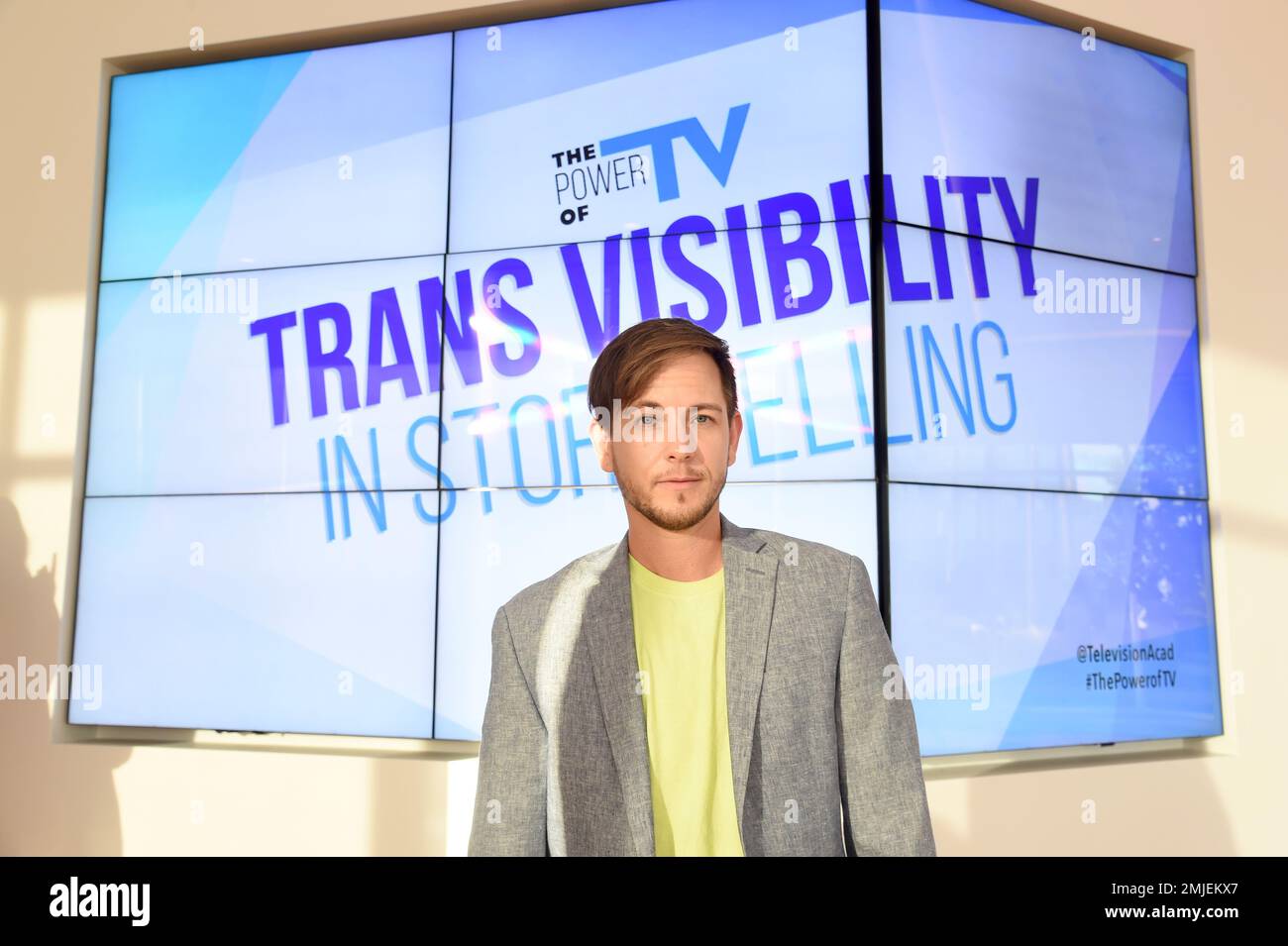 Alex Blue Davis takes part in The Power of TV: Trans Visibility in ...