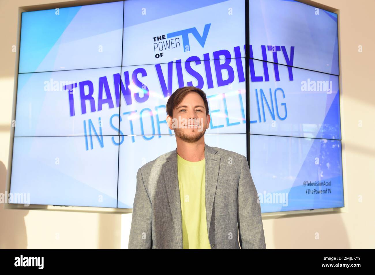 Alex Blue Davis takes part in The Power of TV: Trans Visibility in ...