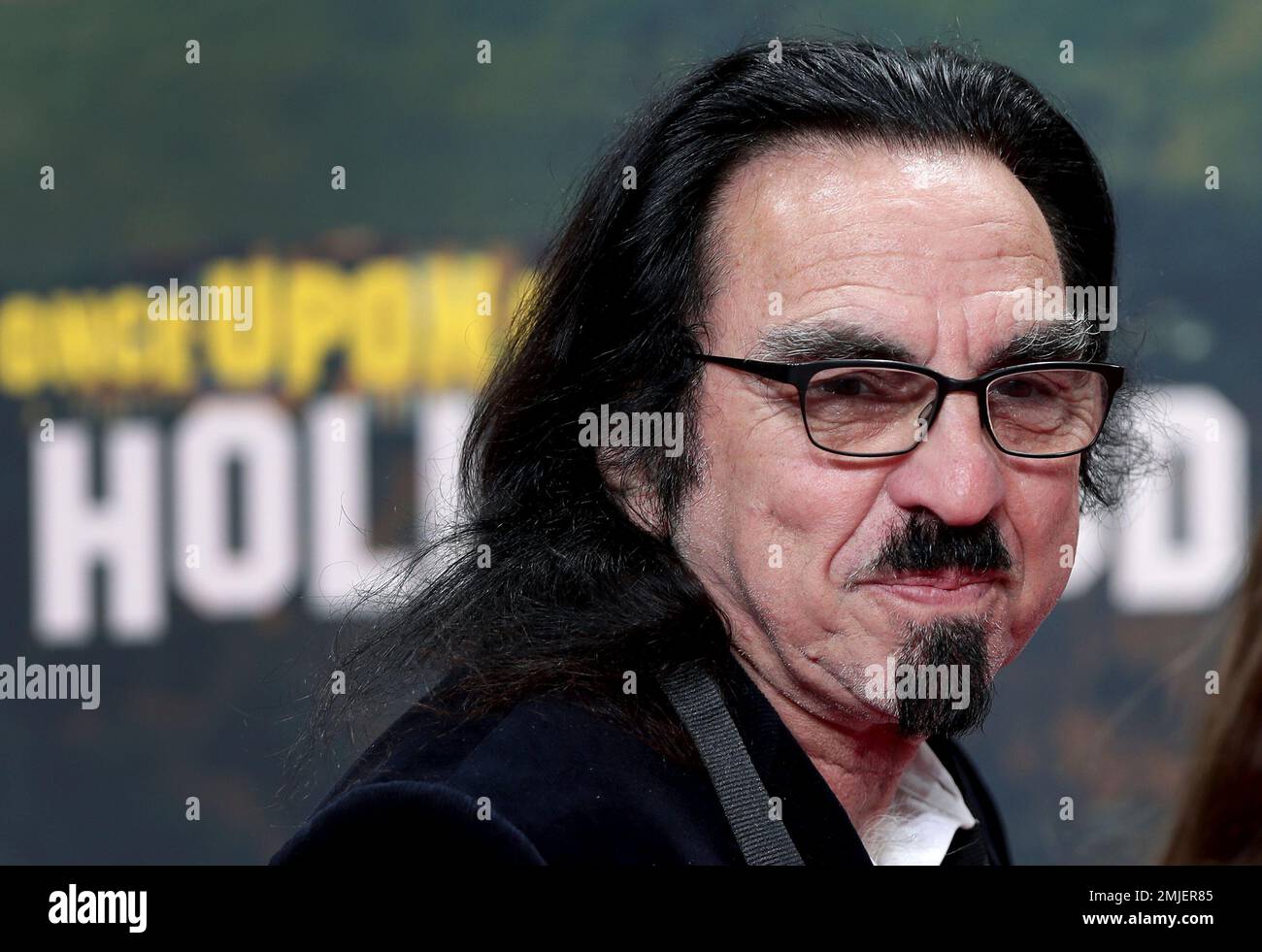 George DiCaprio, father of actor Leonardo DiCaprio, poses for the media ...