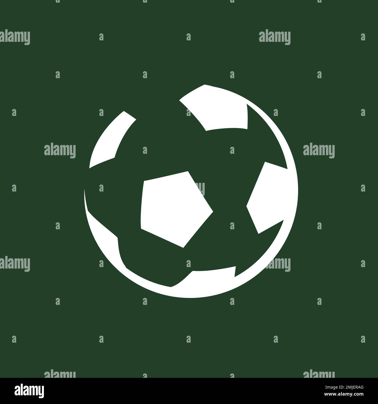 Football logo design vector, flat graphic Stock Vector Image & Art - Alamy