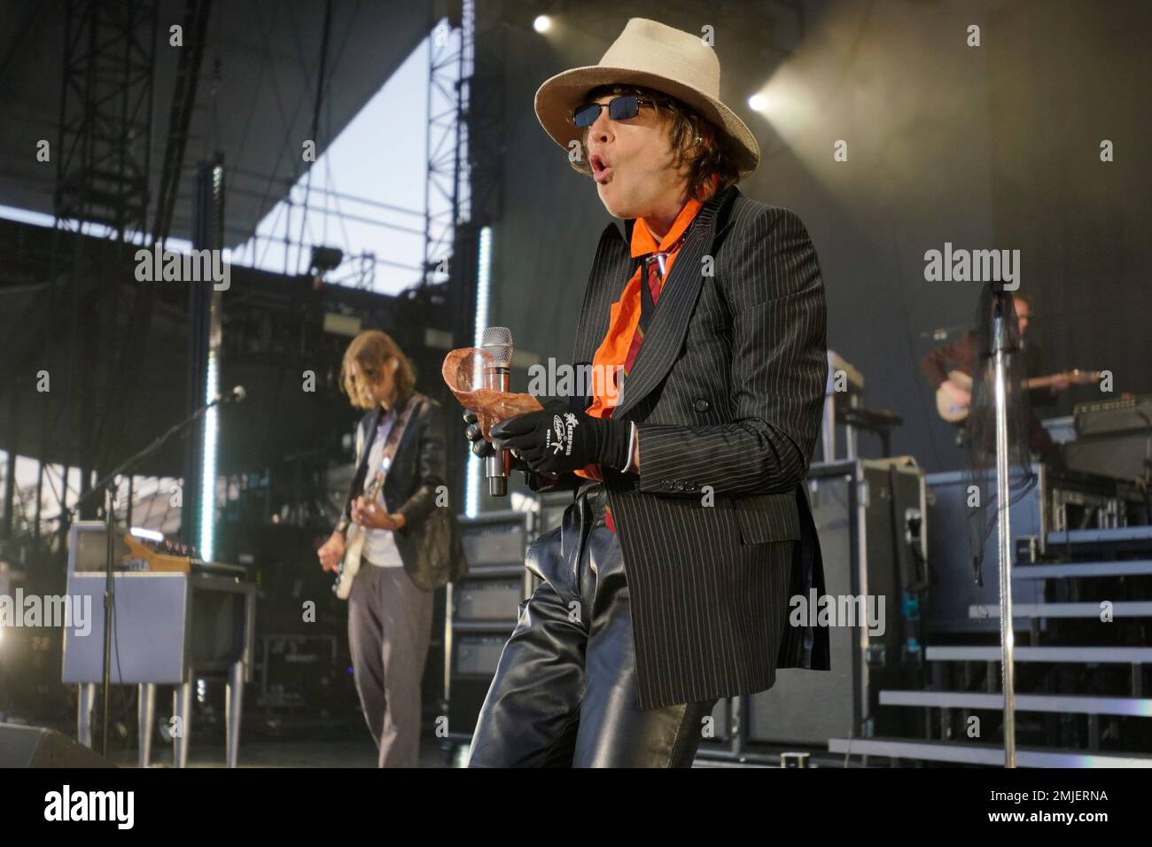 Matt Shultz of Cage the Elephant performs during "The Night Running ...