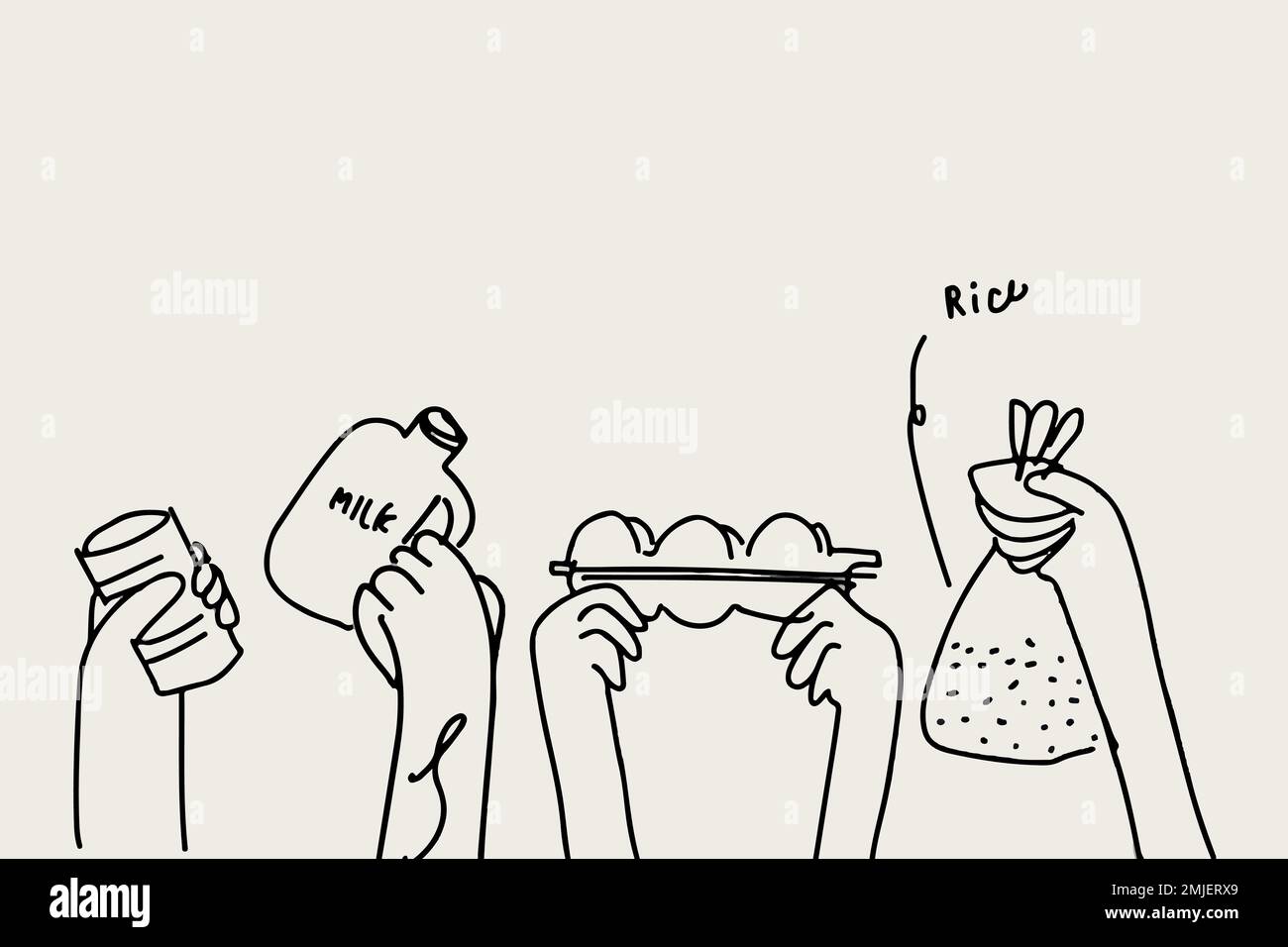 Food donation doodle vector charity concept Stock Vector Image & Art ... Food donation doodle vector charity concept Stock Vector Image & Art ...