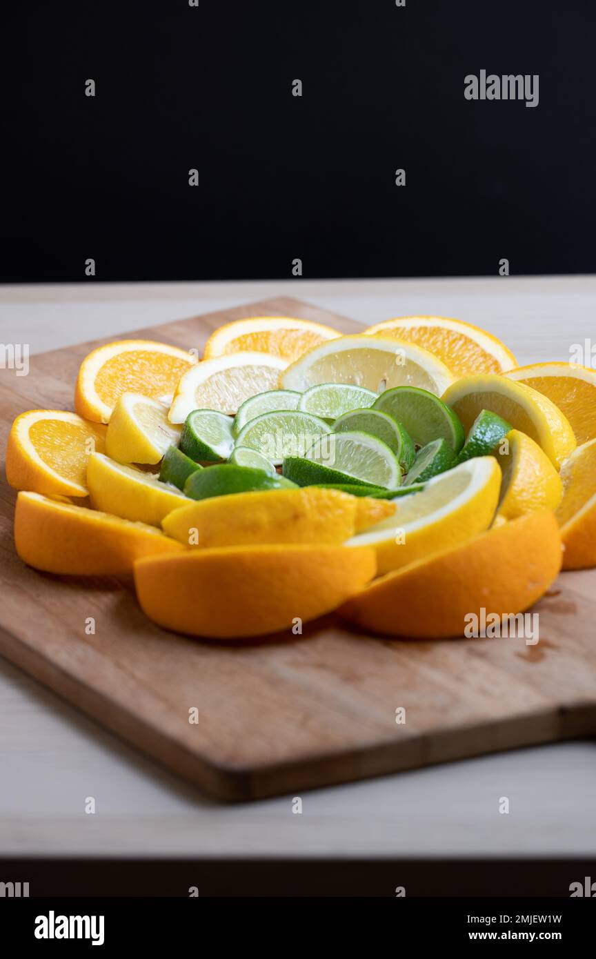 Lemon And Lime Wedges