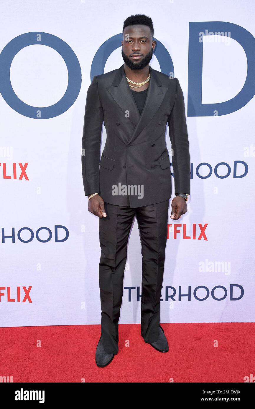 Sinqua Walls attends a special screening of "Otherhood," at the ...