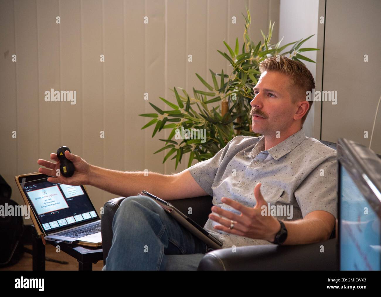 U.S. Air Force Capt. Philip Vincent, 332d Air Expeditionary Squadron ...