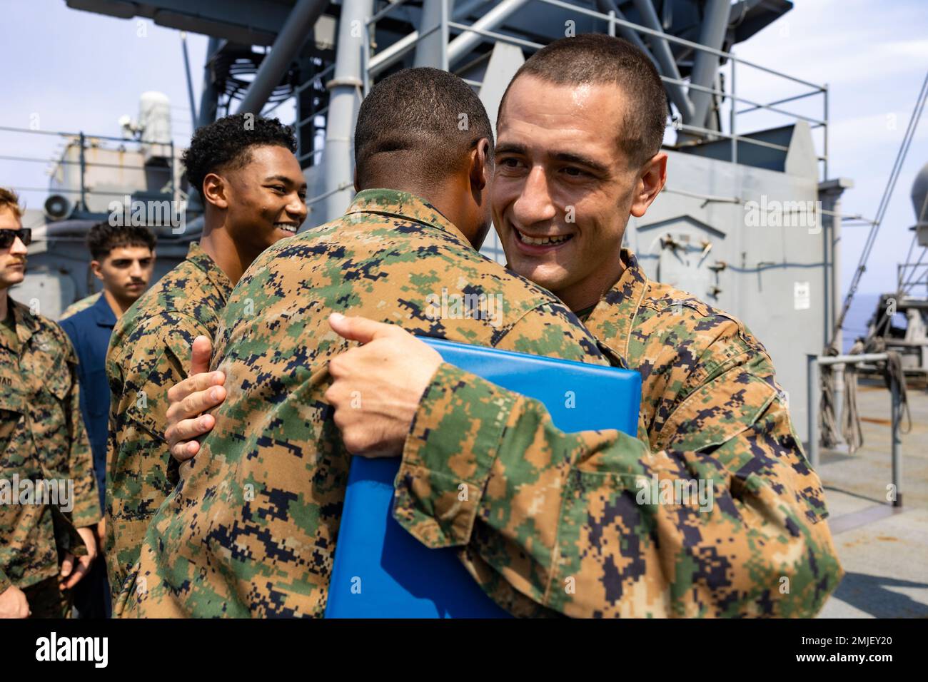 U.S. Navy HM1 Johnathan Litvak, a hospital corpsman with Combat ...