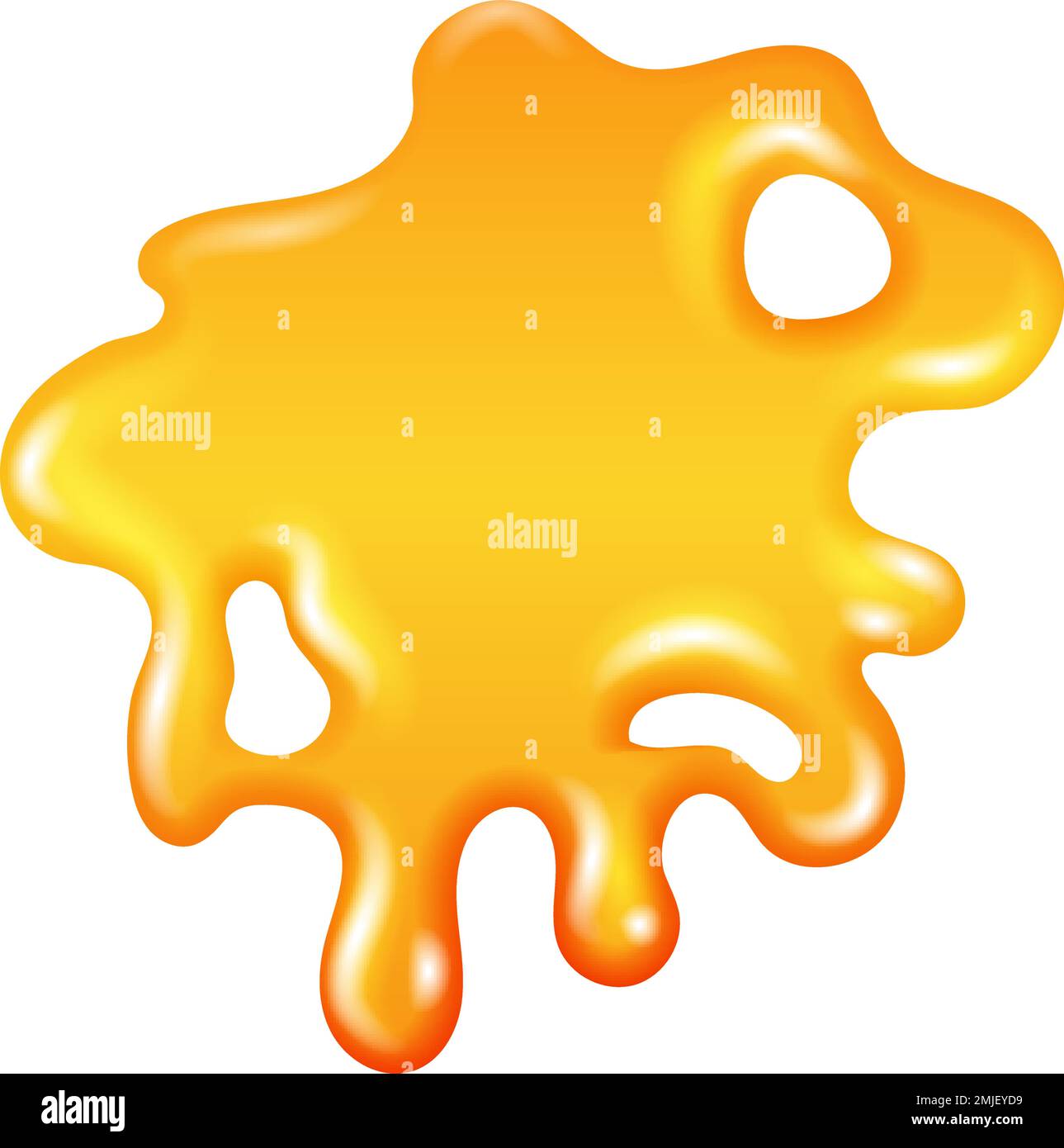 Honey blot. Golden oil drop. Sticky liquid Stock Vector Image & Art - Alamy