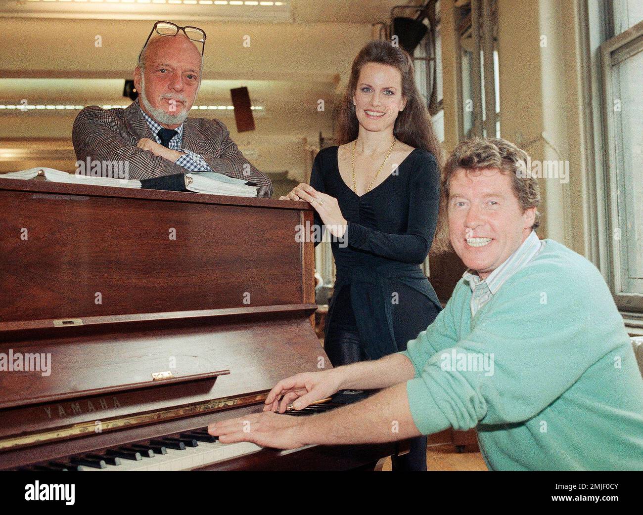 FILE - This April 24, 1989 file photo shows director Harold Prince ...