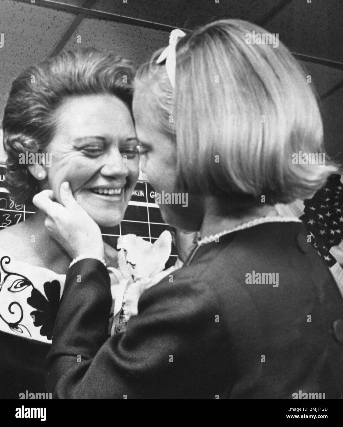 Lurleen Wallace, front running gubernatorial candidate in the Alabama ...