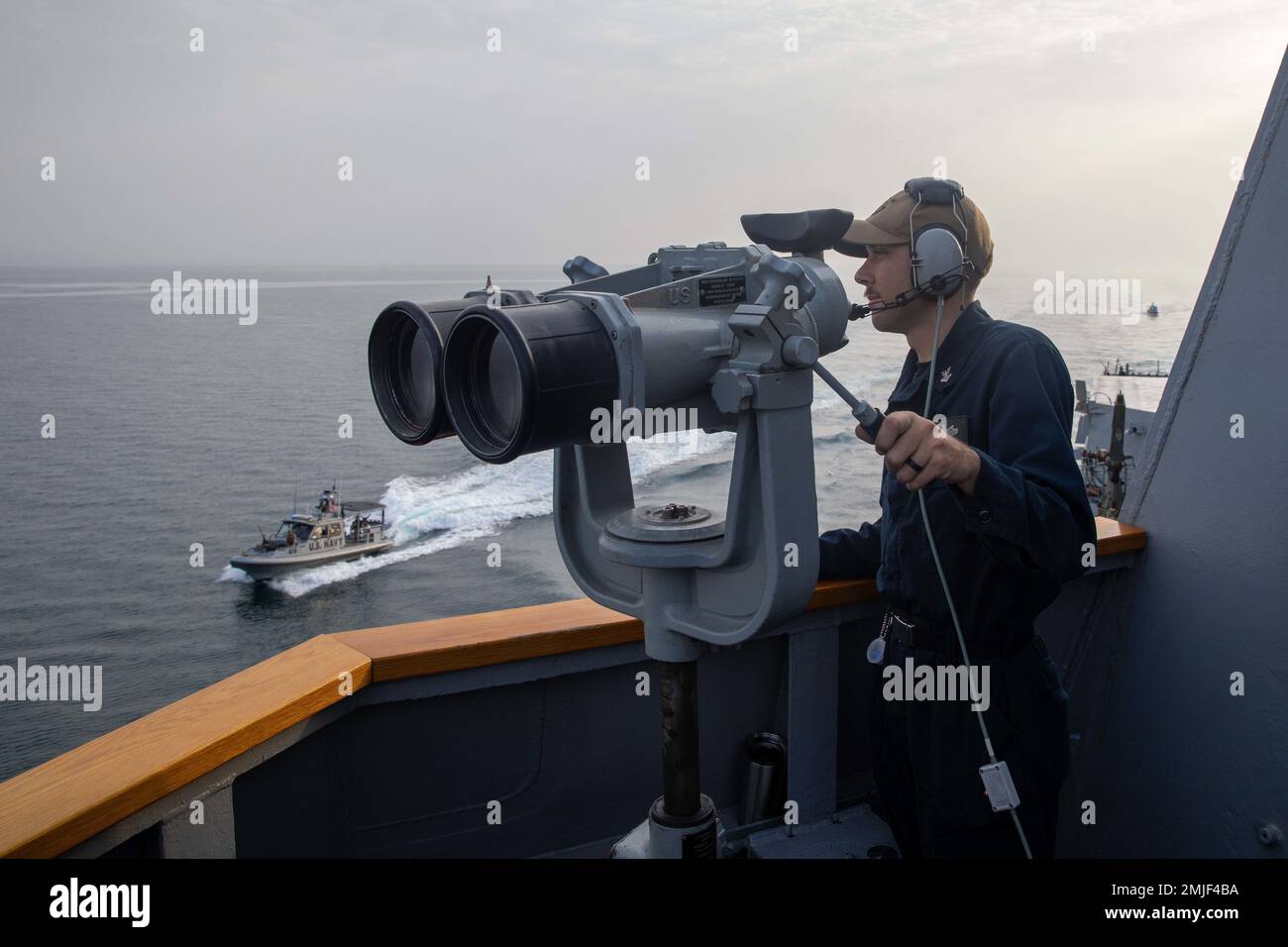 220828-N-EH998-1014 GULF OF ADEN (Aug. 28, 2022) Personnel Specialist ...