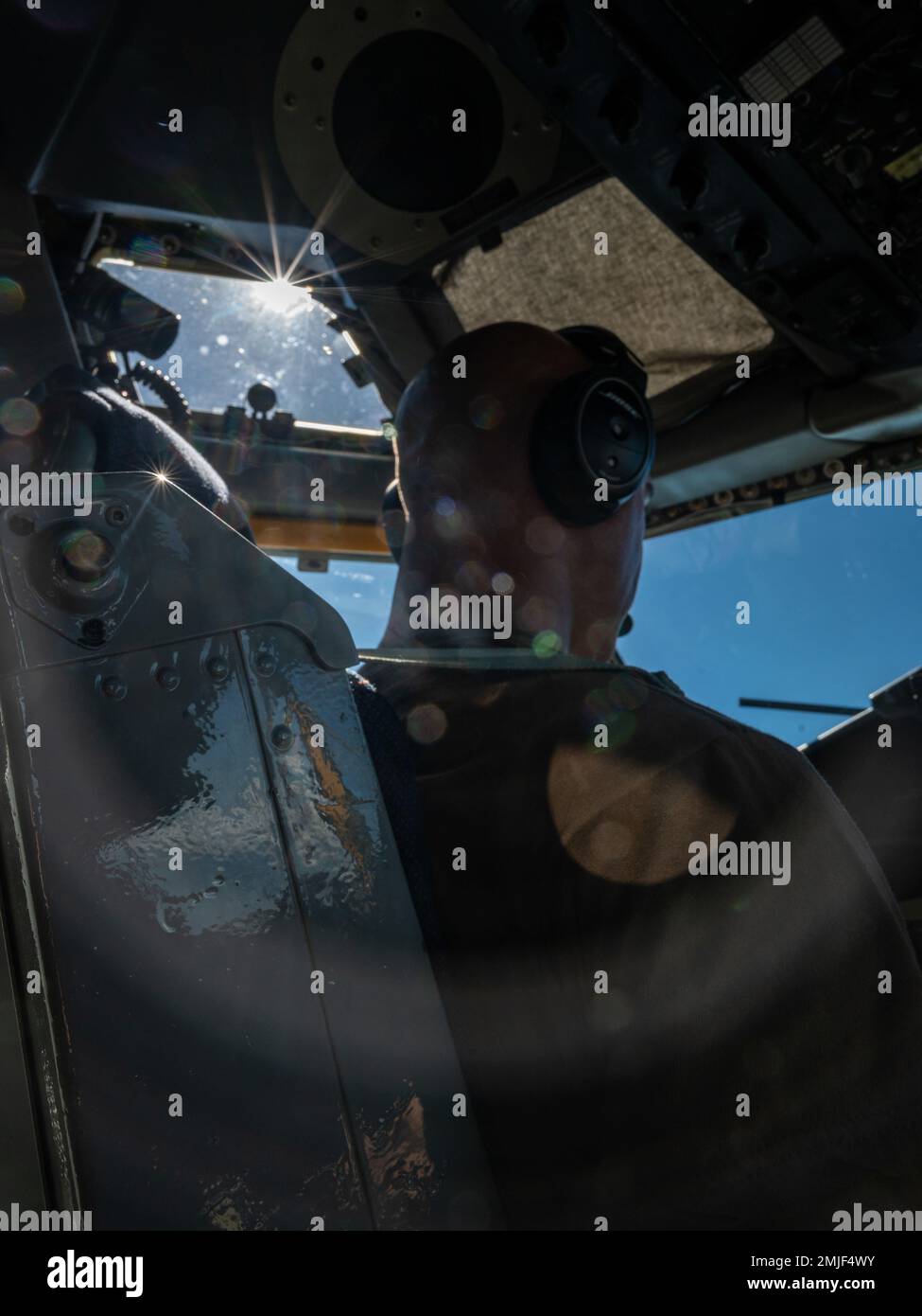 U.S. Air Force Capt. Dave Carr, a pilot with the 328th Air Refueling ...