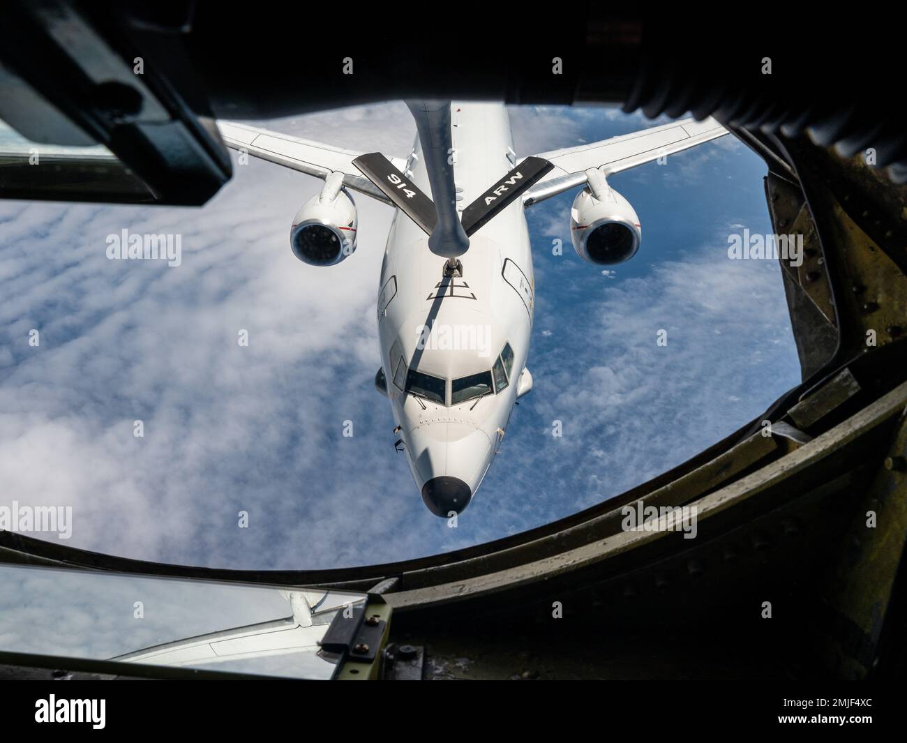 A U.S. Navy P-8 Poseidon, with the Naval Air Station Jacksonville ...
