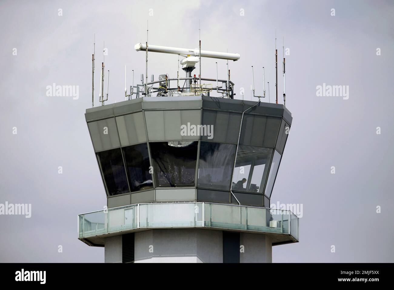 FILE - This March 12, 2013 photo shows the air traffic control tower at ...