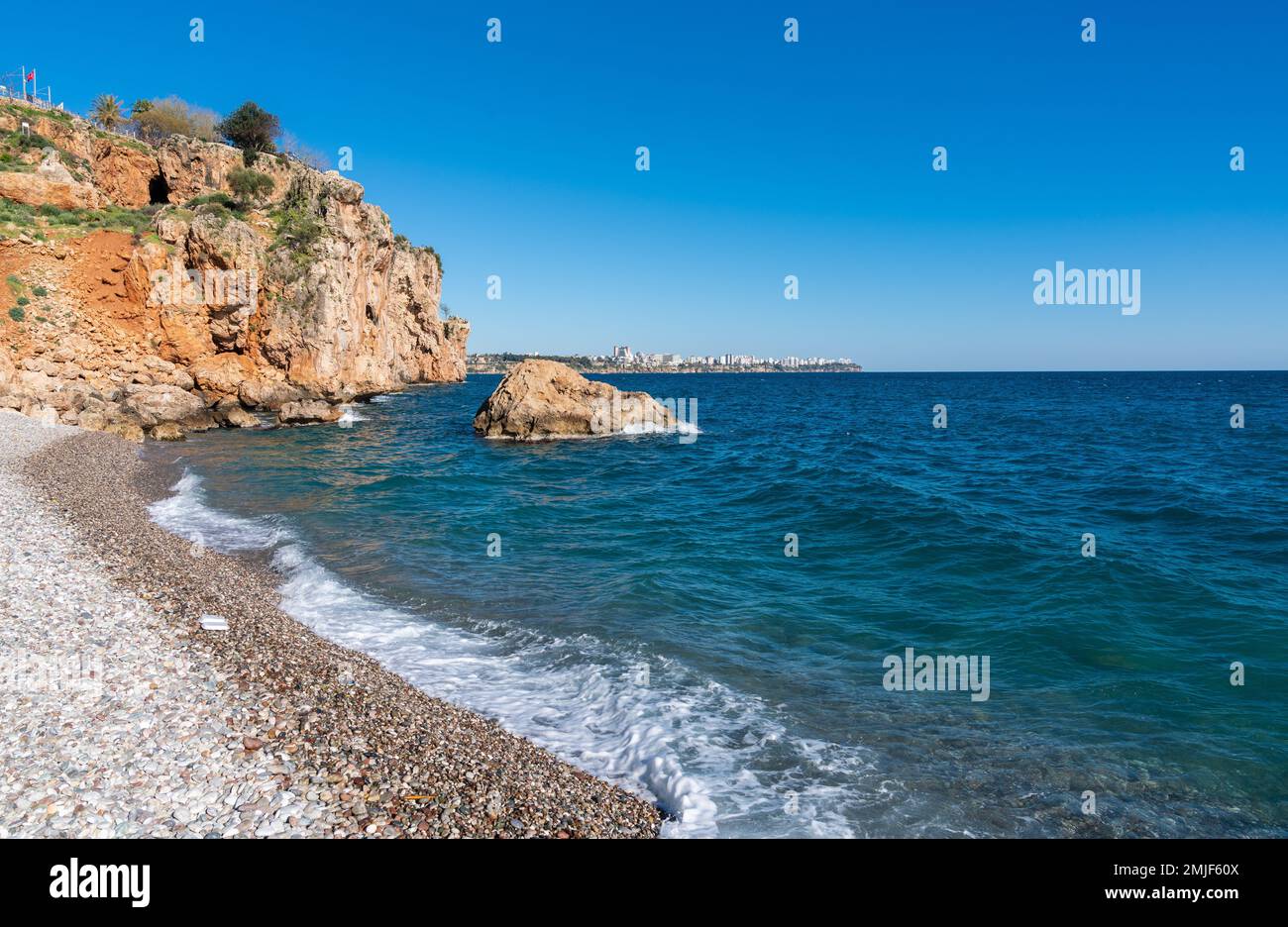 Antalya Mediterranean scenery Stock Photo - Alamy