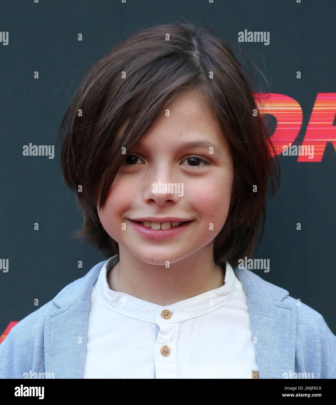 Asher Miles Fallica attends the LA Premiere of "Driven" at the ArcLight ...