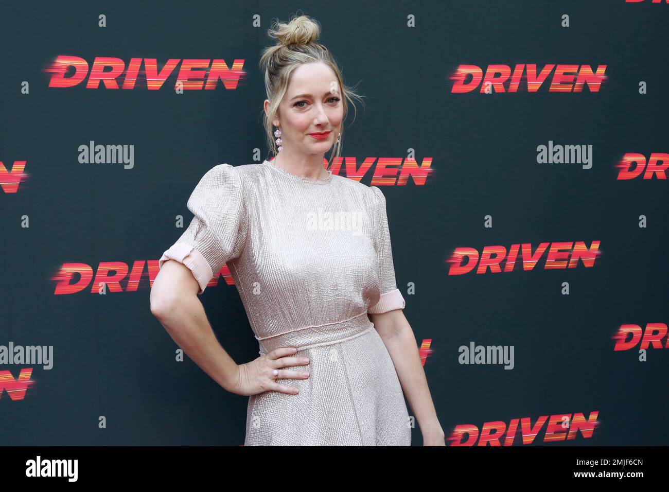 Judy Greer attends the LA Premiere of "Driven" at the ArcLight ...