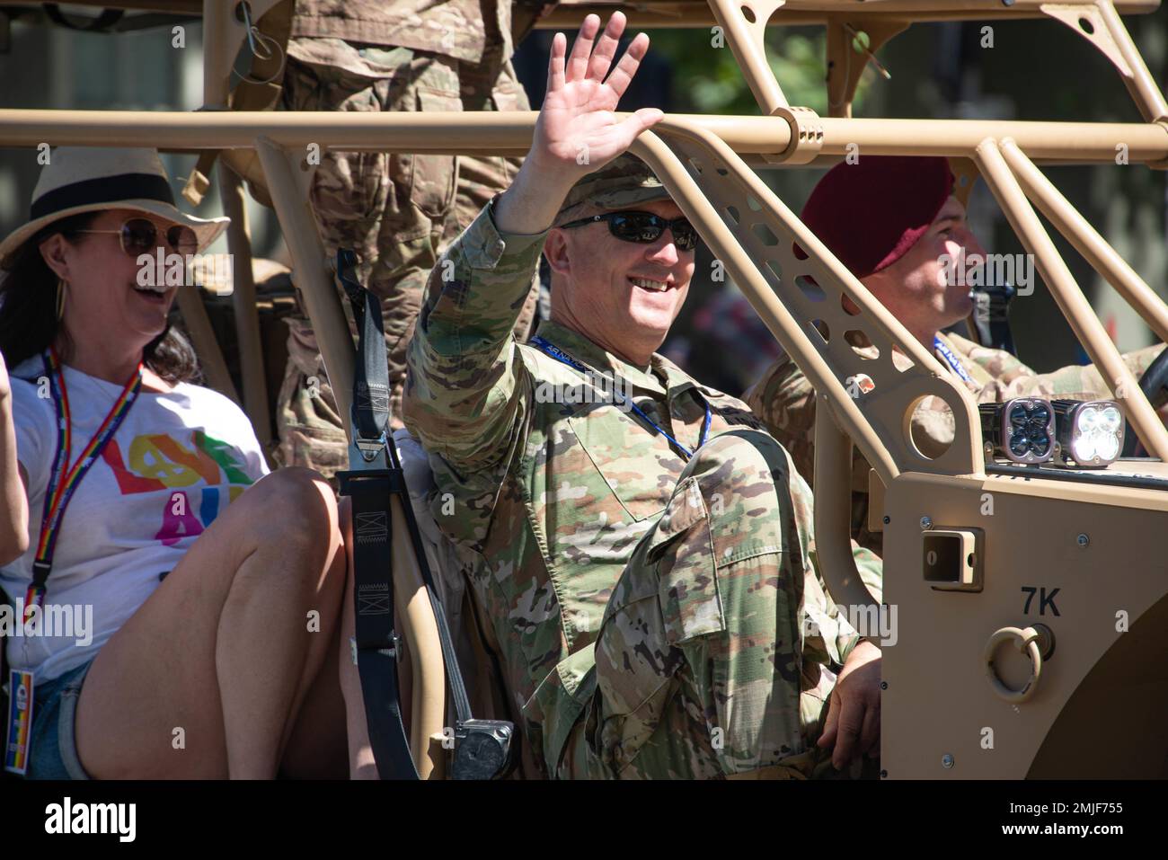 U.S. Army Maj. Gen. Matthew Beevers, acting adjutant general of the ...