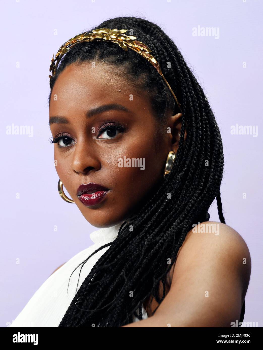 Crystal Clarke, a cast member in the PBS Masterpiece series "Sanditon ...