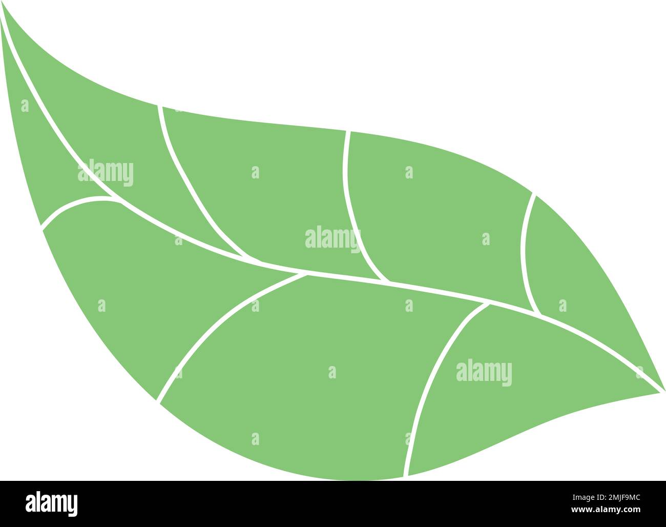 Green leaf sign. Eco label. Bio emblem isolated on white background ...