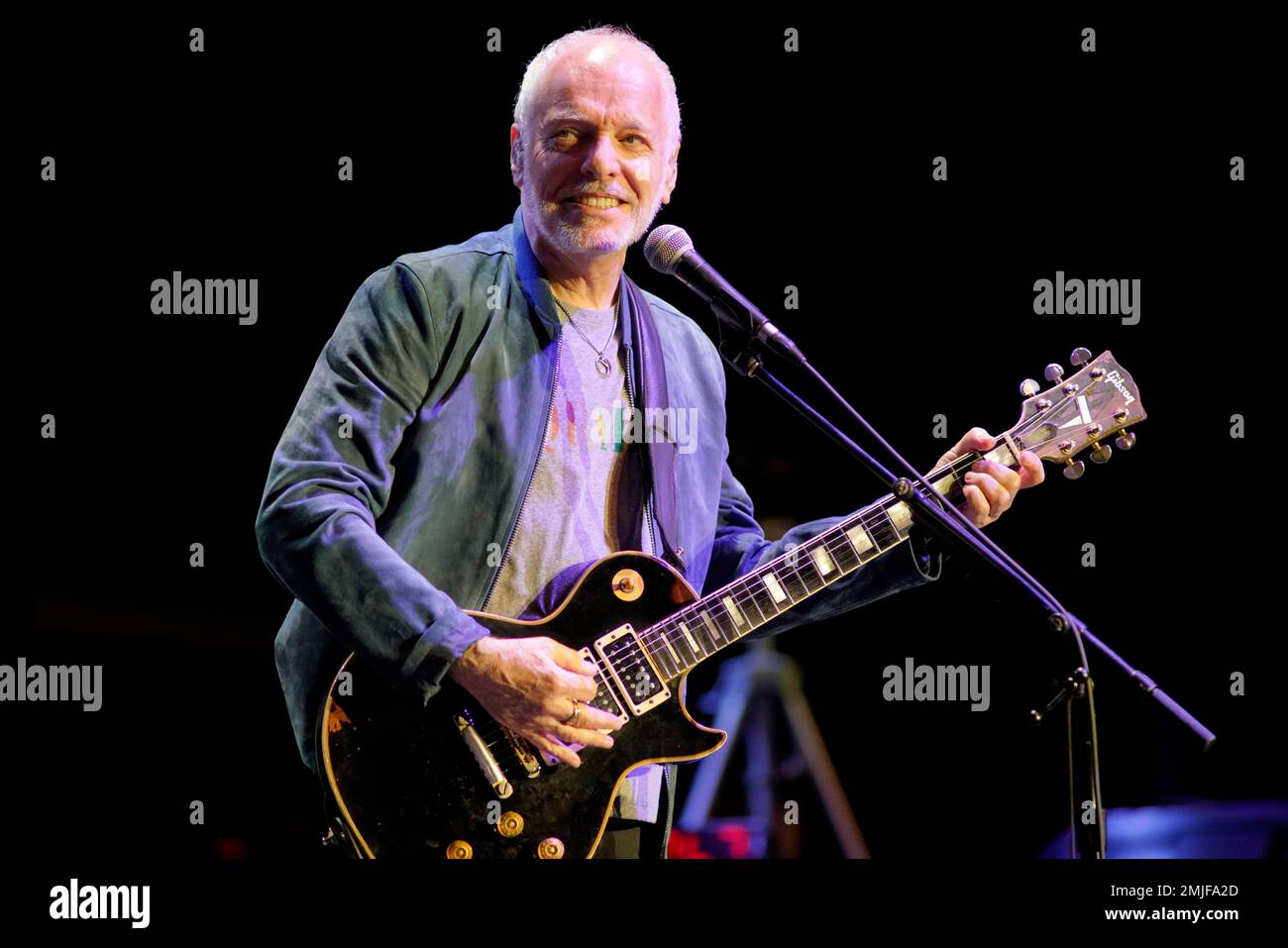 Peter Frampton performs during "Finale - The Farewell Tour" at ...