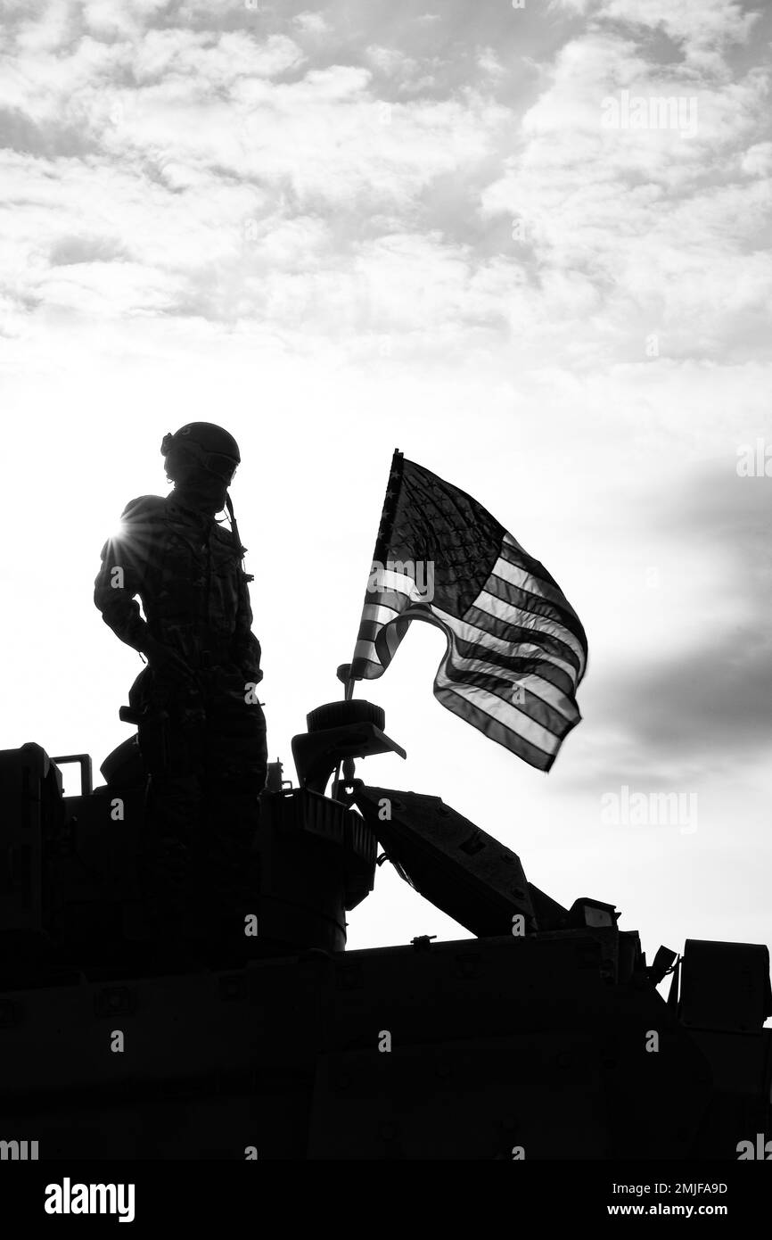 A U.S. Soldier with 1st Battalion, 68th Armor Regiment, 3rd Armored ...