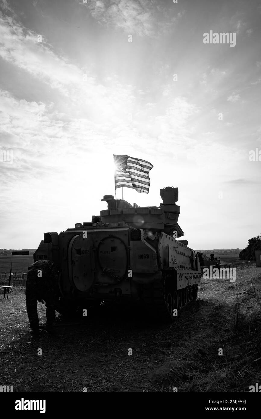 A U.S. Soldier with 1st Battalion, 68th Armor Regiment, 3rd Armored ...