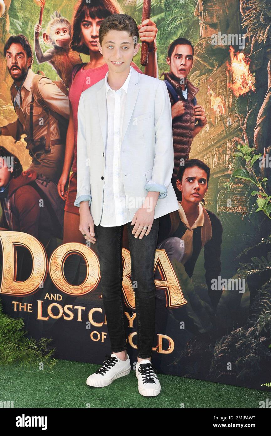 Ryan Alessi attends the LA premiere of "Dora and the Lost City of Gold ...