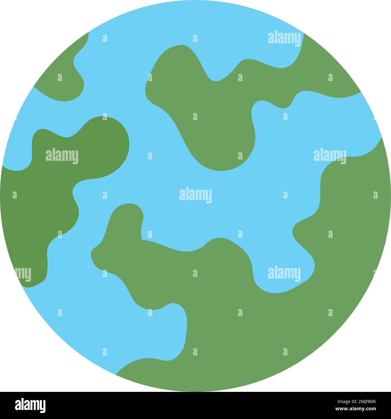 Planet color icon. Earth symbol. World sign isolated on white ...