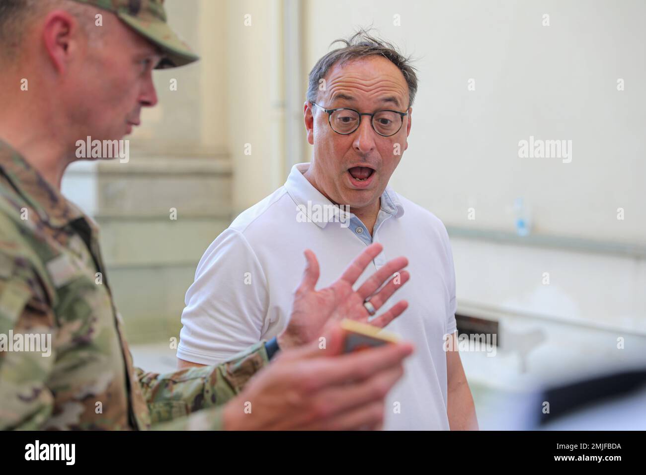 Minister Counselor Robert S. Gilchrist, U.S. ambassador to Lithuania ...