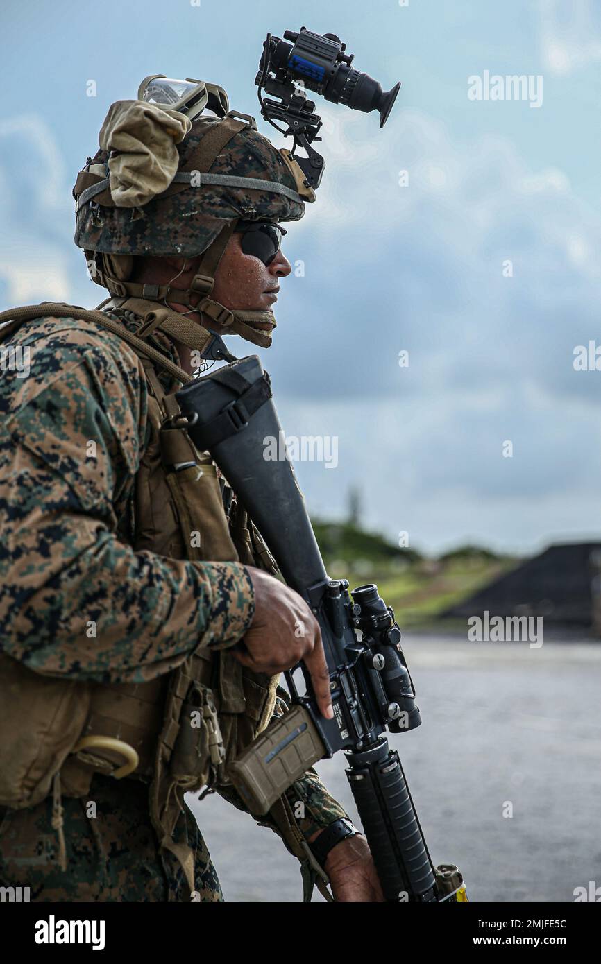 U.S. Marine Corps Lance Cpl. Jonathan Sutchen, a network administrator ...