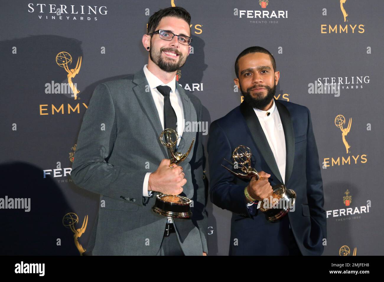 EXCLUSIVE - David Sherbrook left, and John Rosario from Spectrum ...