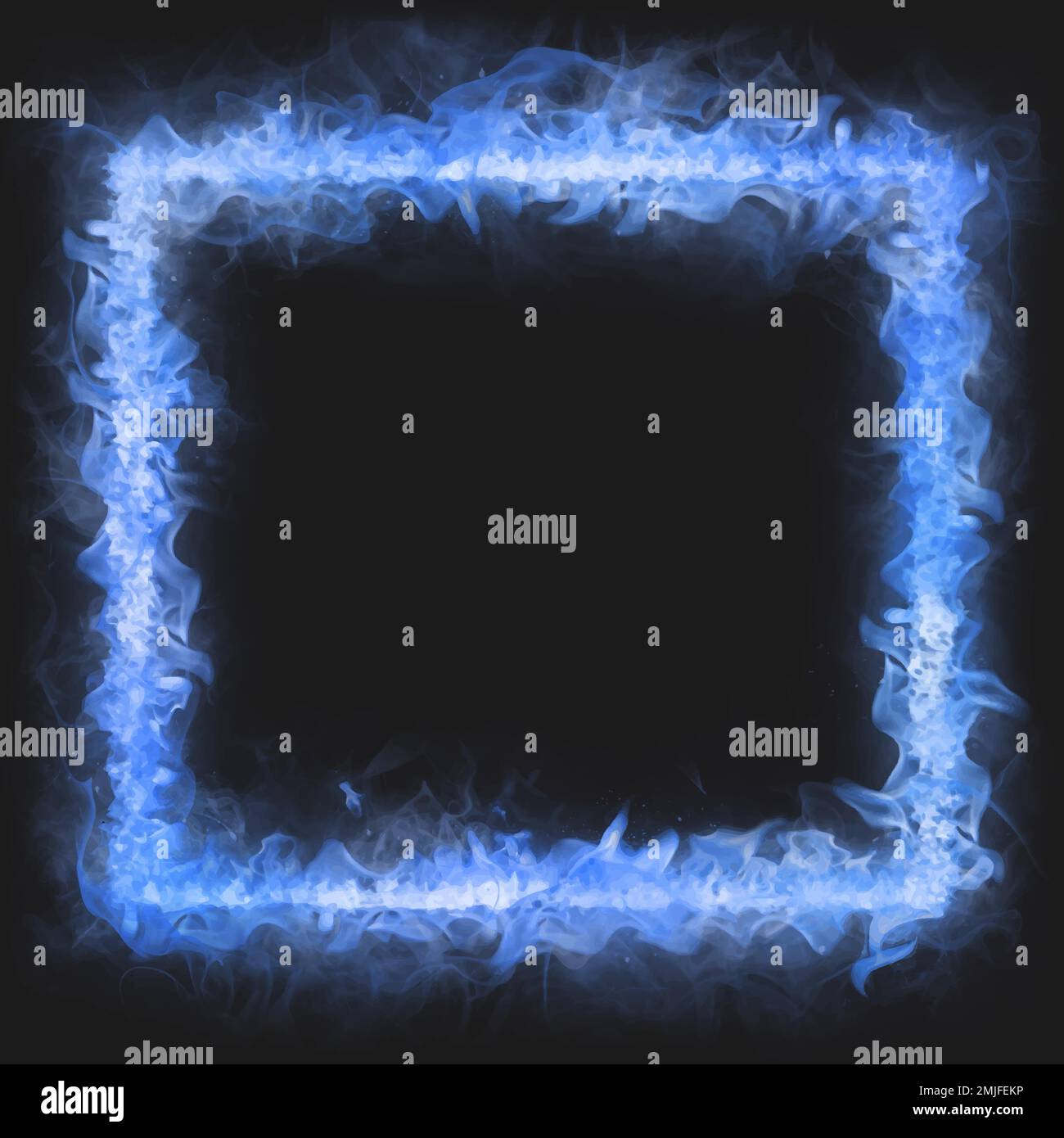 Blue square shape hi-res stock photography and images - Alamy