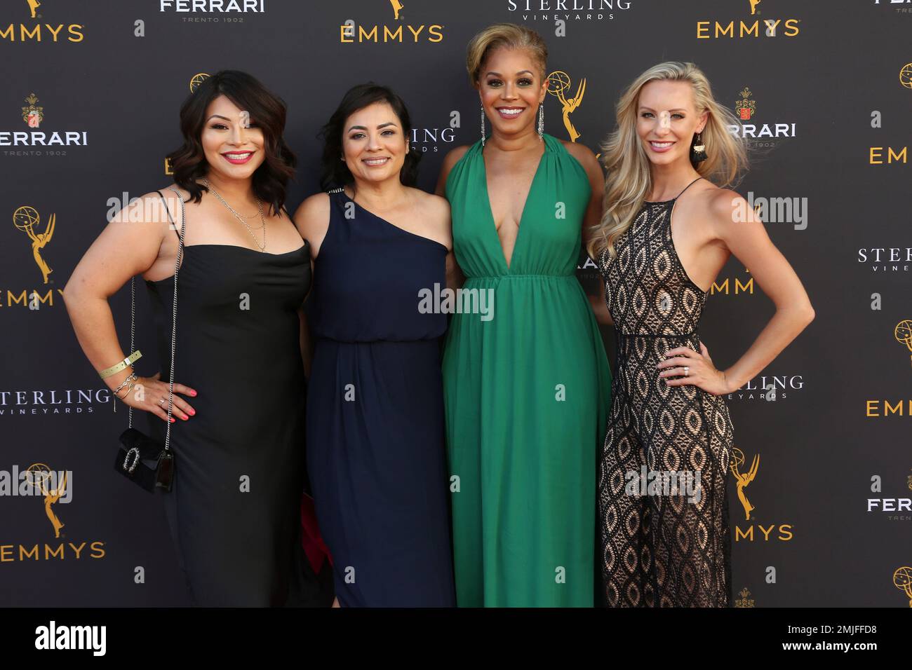 Milena Monrroy, from left, Jennifer Aguillon, Danielle Nottingham and ...