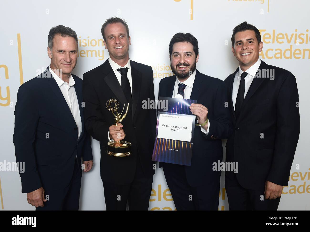 EXCLUSIVE - David Rodriquez, from left, Brian DeCloux, Jesse Aron, and ...