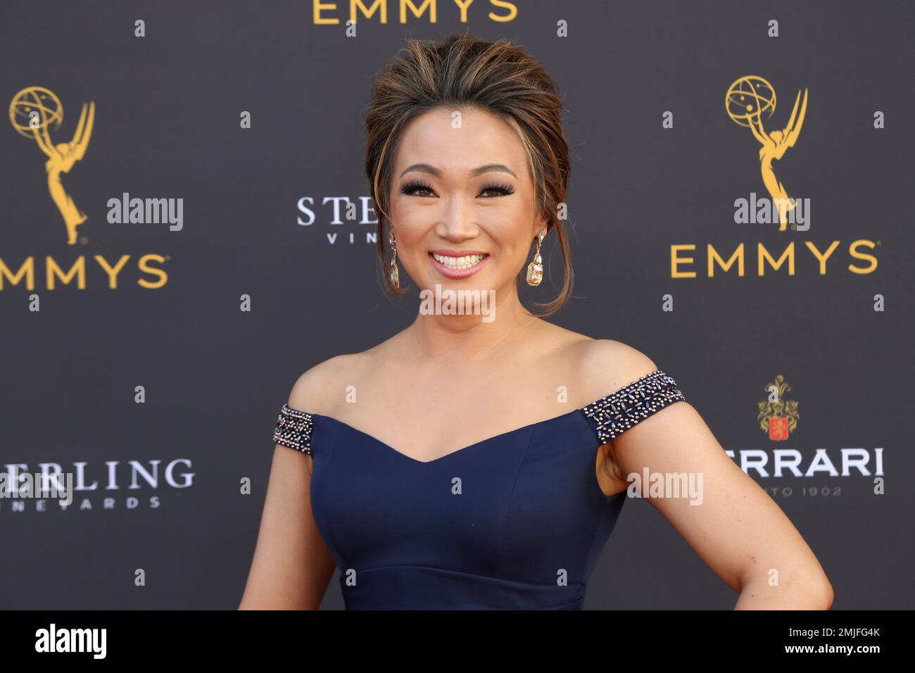 Suzie Suh arrives at the 71st Los Angeles Area Emmy Awards at the Saban ...