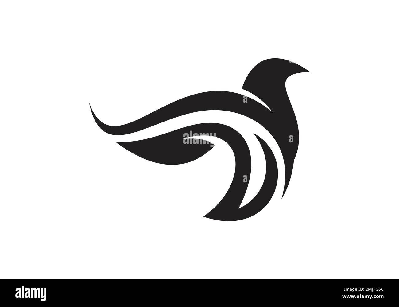 bird logo design Stock Vector Image & Art - Alamy